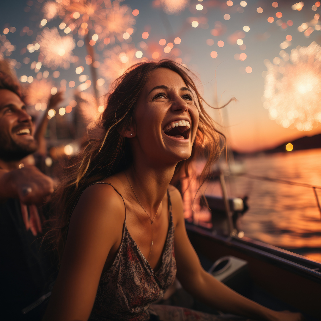 FEUX D'ARTIFICE EN MER AVEC SEA YOU SUN - Sea You Sun